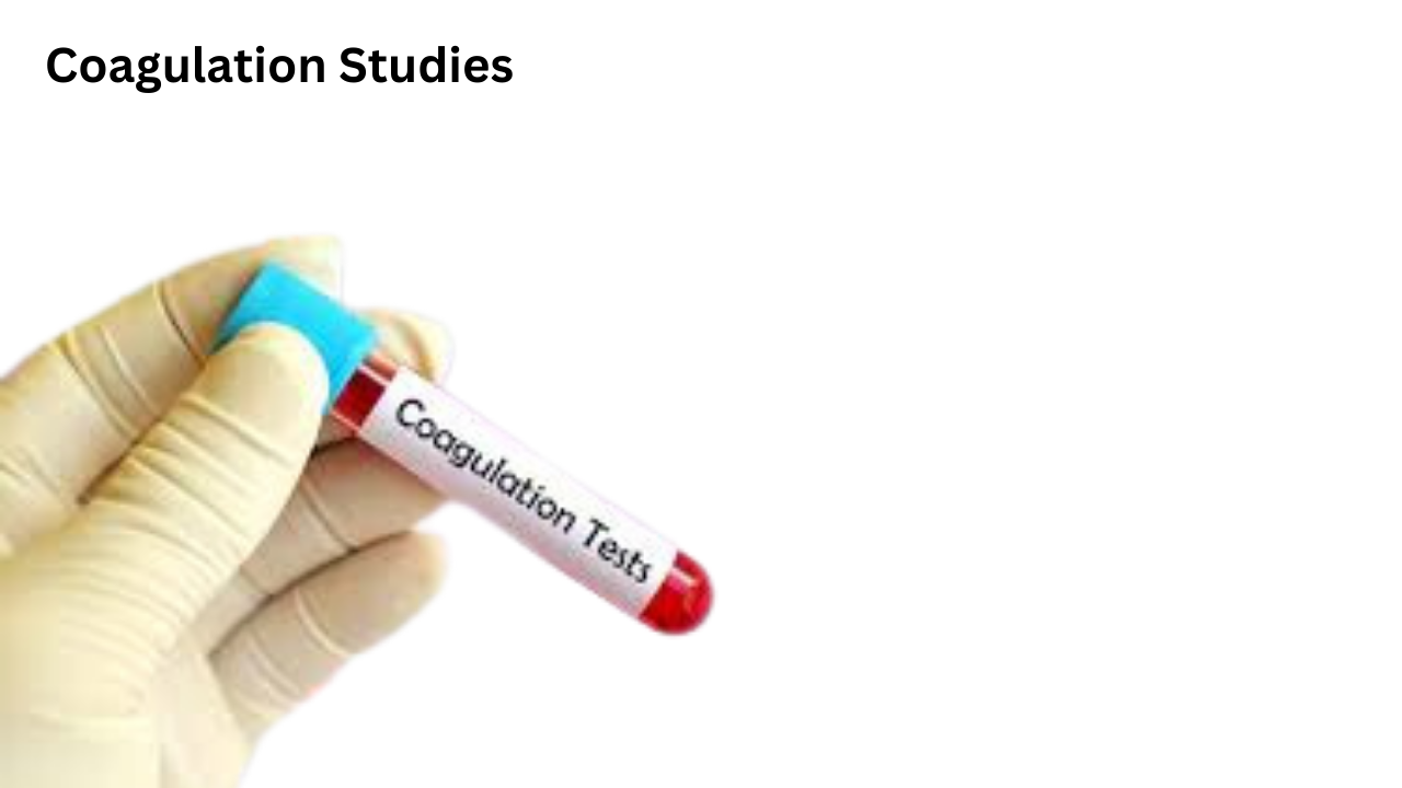 Coagulation Studies: To check for blood clotting disorders. - Period ...
